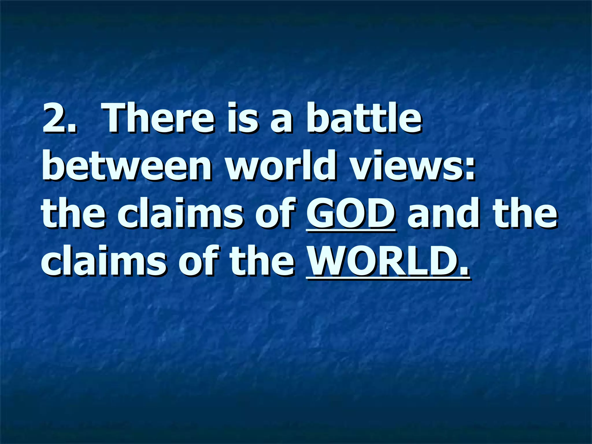 Truth project 1 | PPT