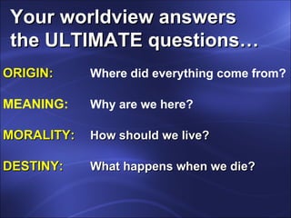 Truth project 3 | PPT