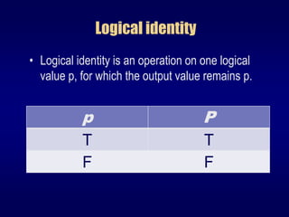Truth table | PPTX
