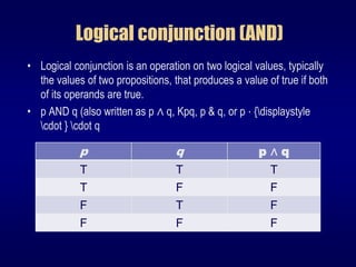 Truth table | PPTX