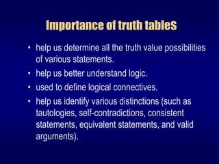Truth table | PPTX