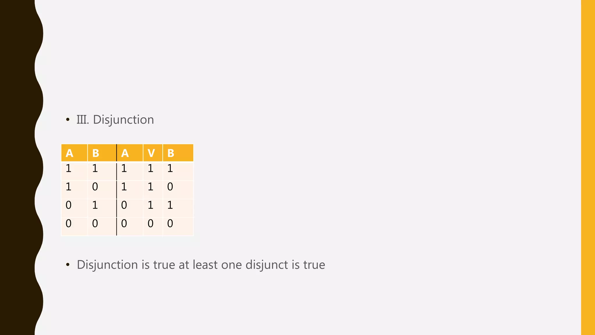 Truth tables | PPT