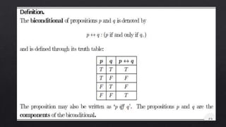 Truth tables | PPTX