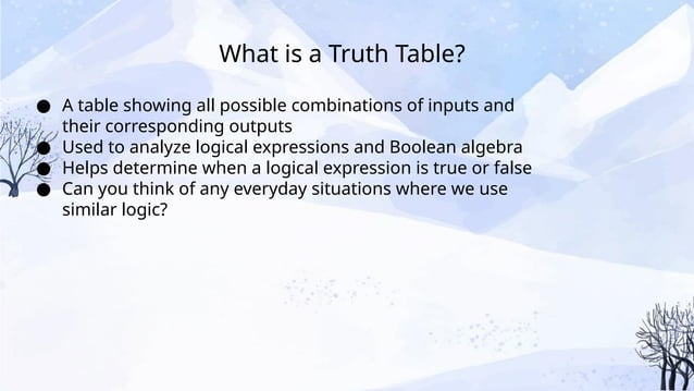 Truth Tables and Logical Operators (2).pptx