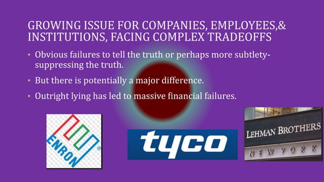 Truth Telling & Truth Suppression:Lies, Myths. and Realities | PPT