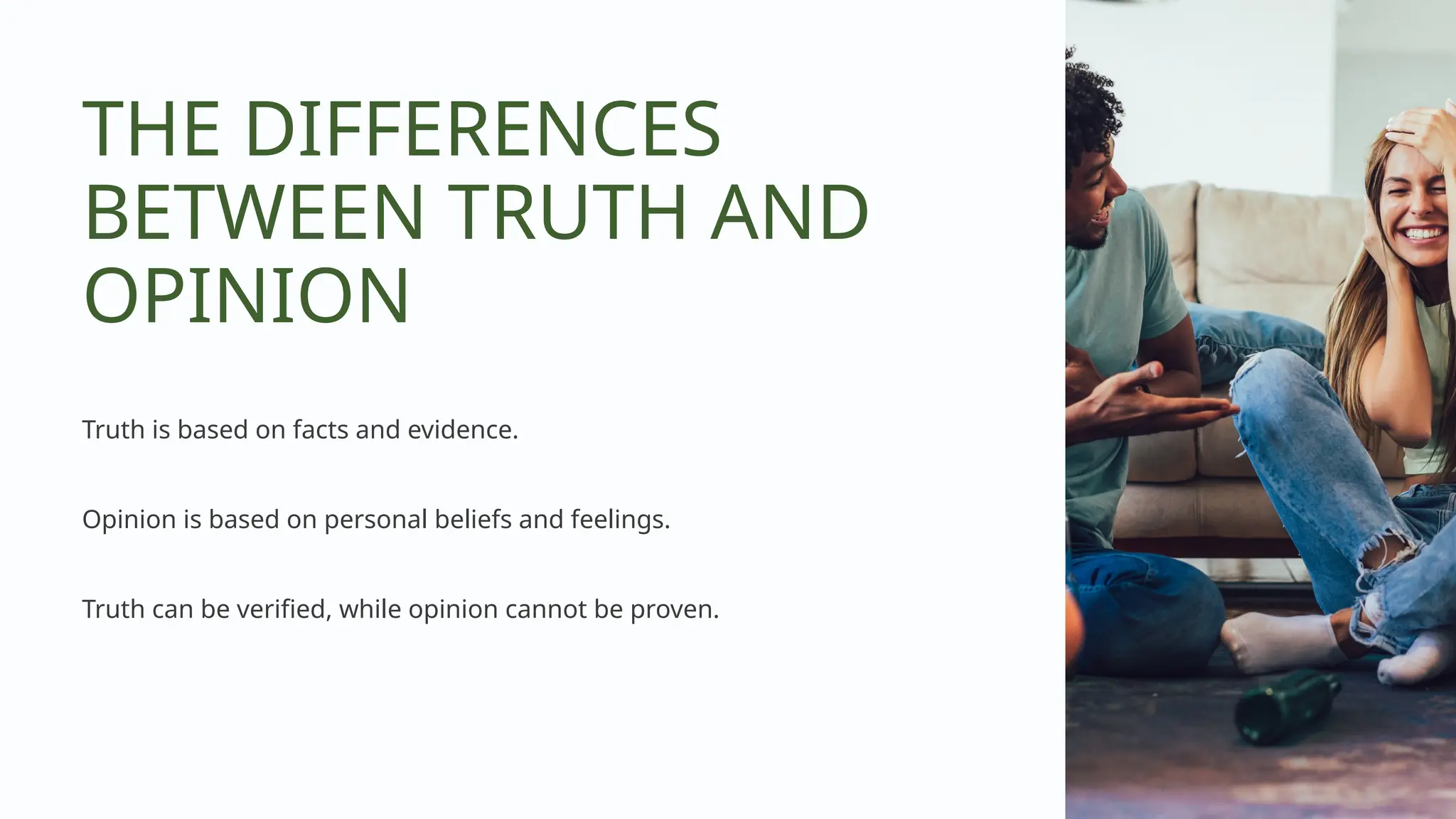 Truth vs Opinion A Guide to Distinguishing What's Real.pptx