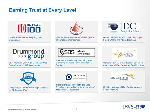 Truven Health Overview | PPT