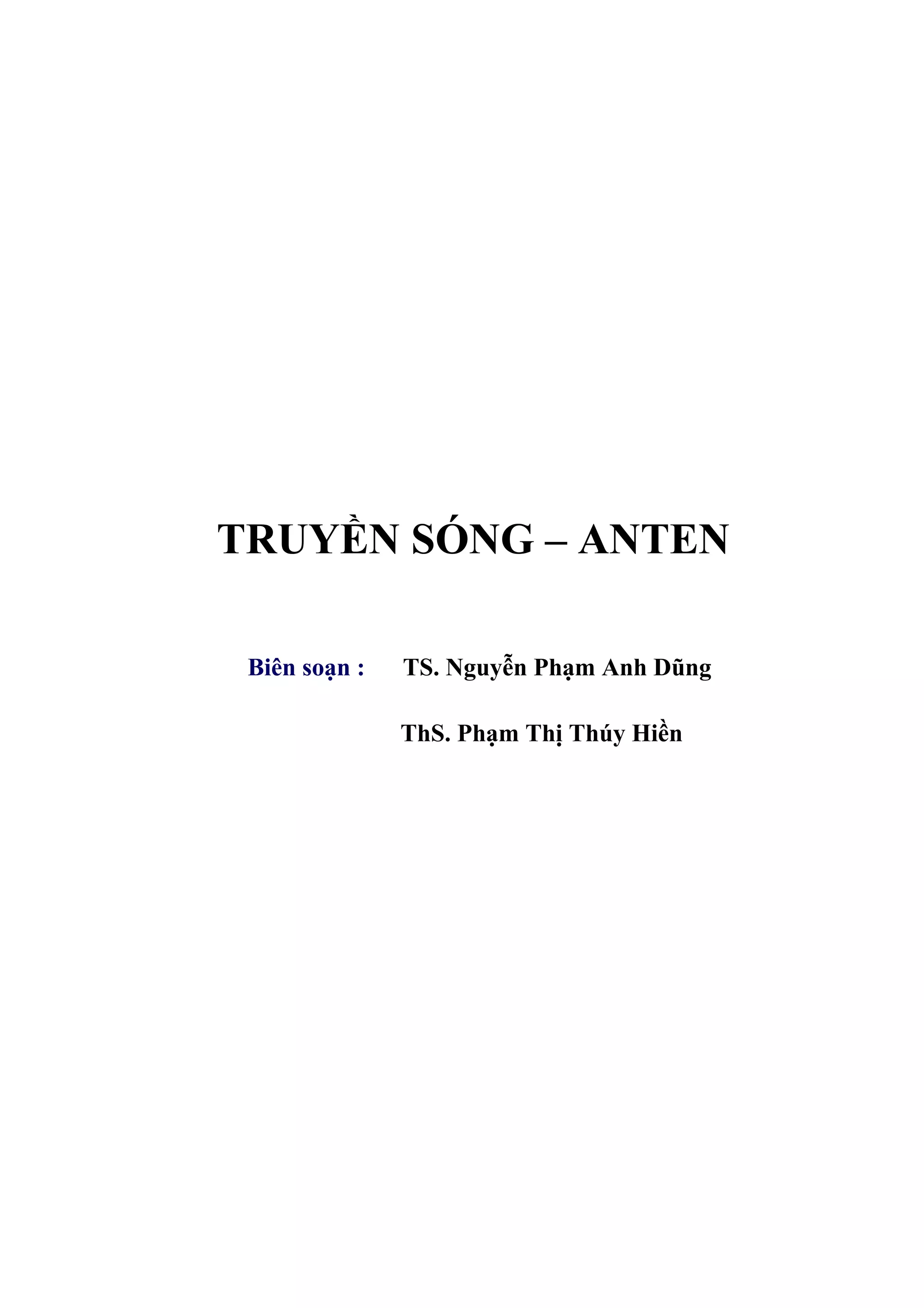 Truyen song-va-anten | PDF