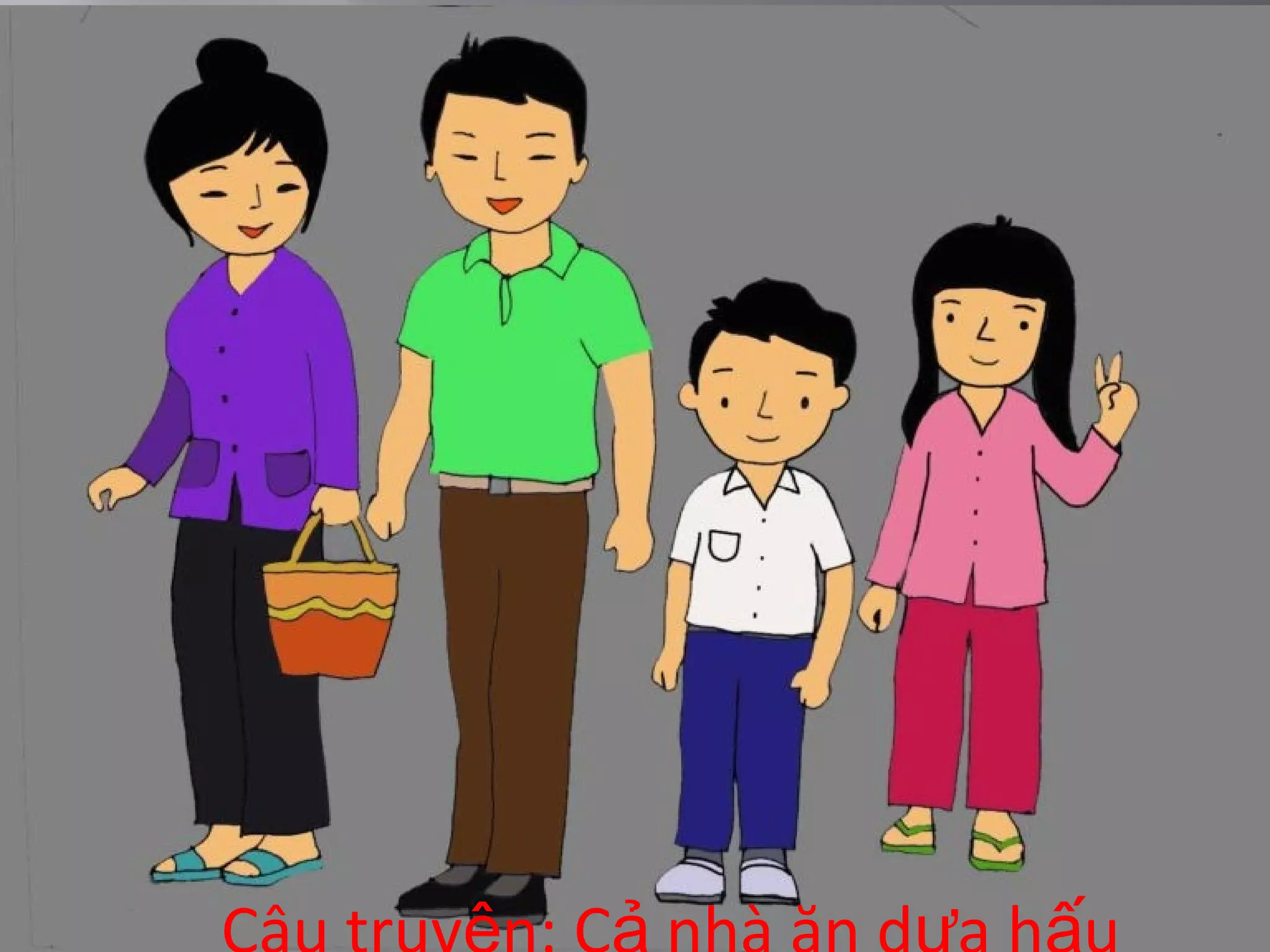 Mam non - Truyen ca nha an dua hau | PPT