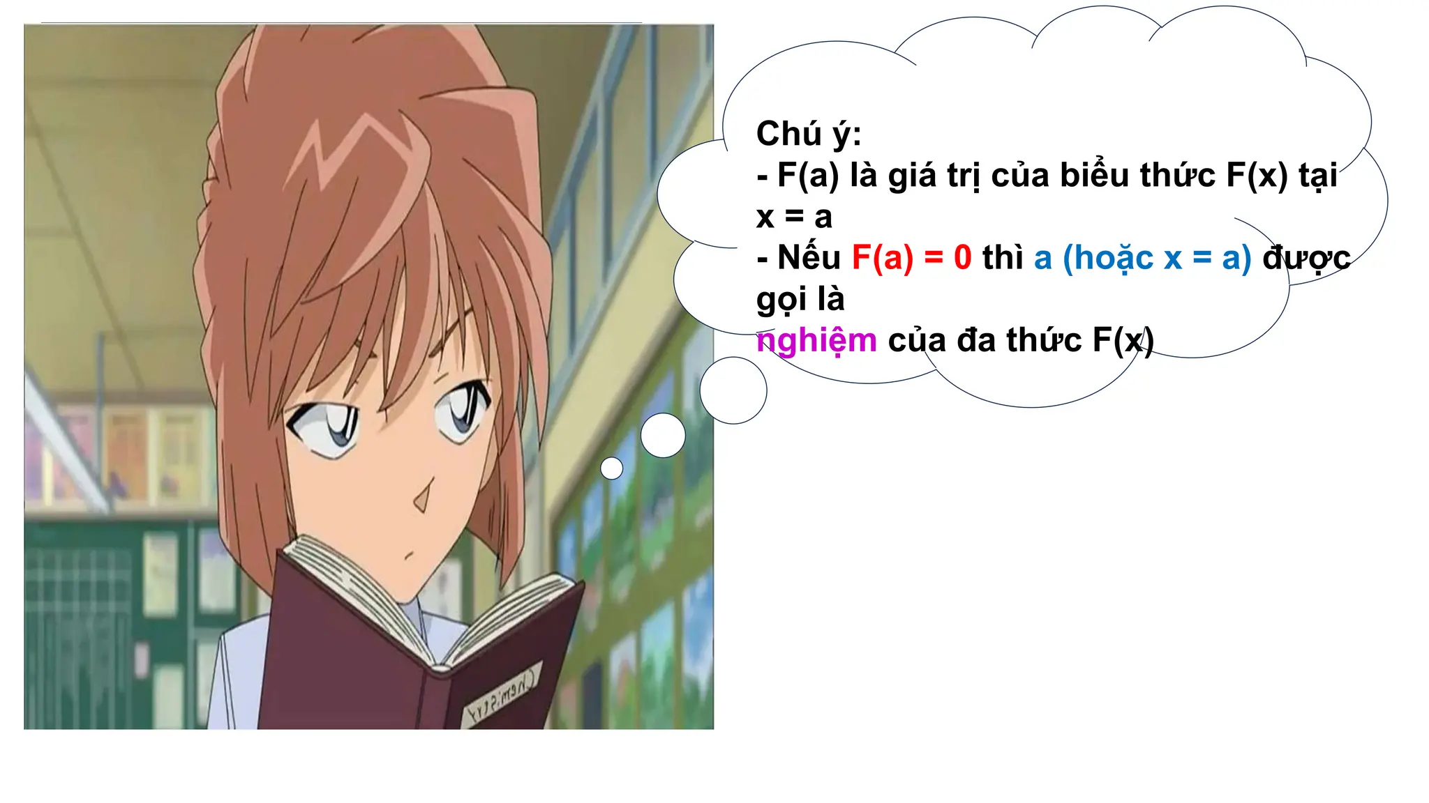 Truyện tranh. Đa thức một biến.pptx