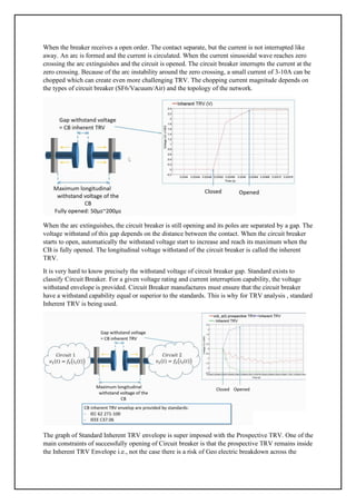 Transient Recovery Voltage Part-1 | PDF