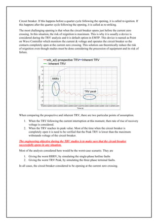 Transient Recovery Voltage Part-1 | PDF