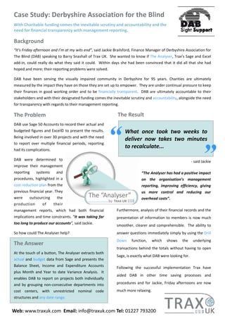 Trax Case Study Dab | PDF