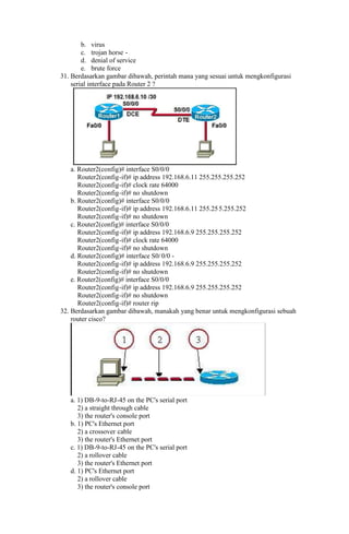 Try out ujian nasional smk teori kejuruan 2013 | PDF