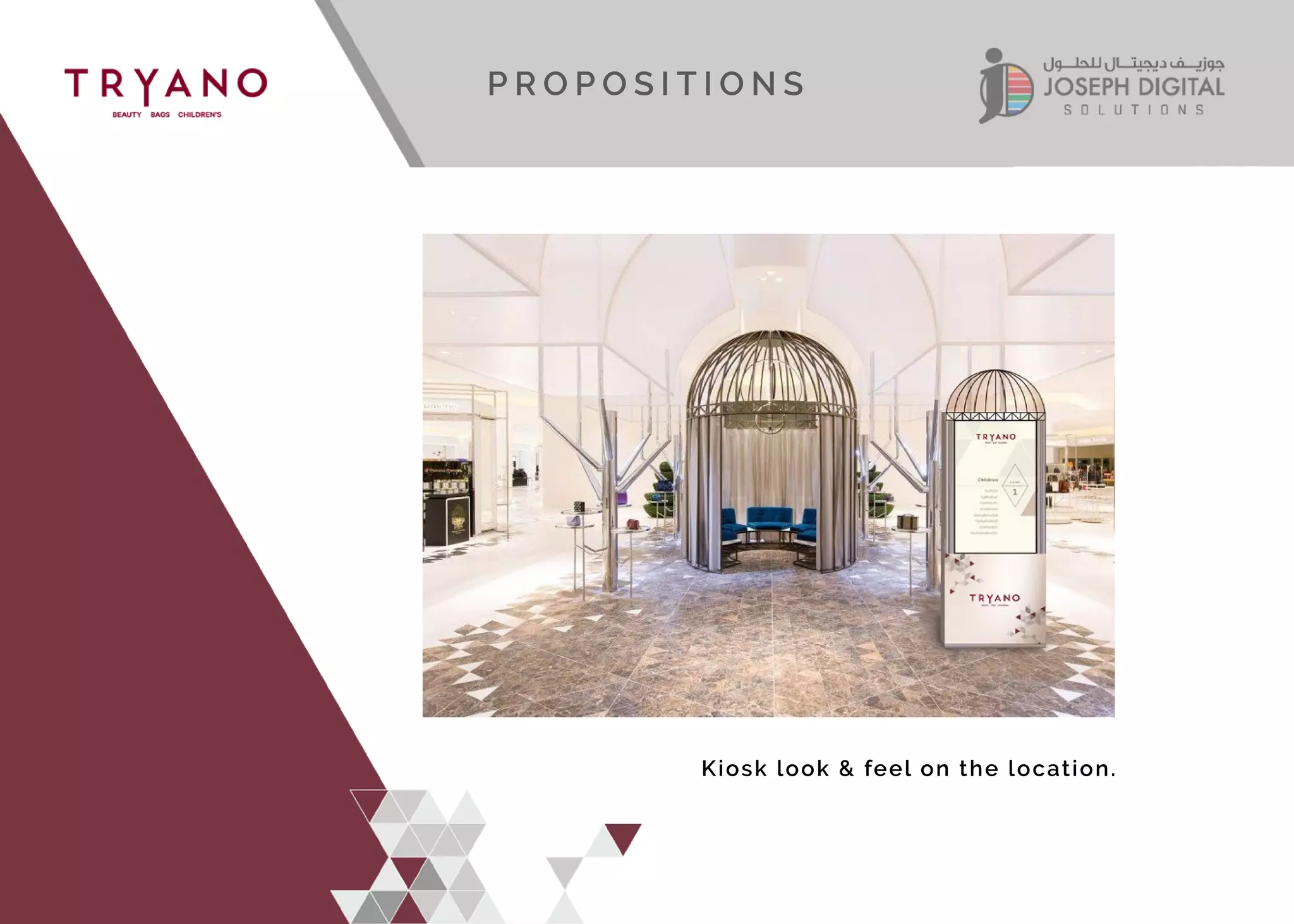 Tryano Mall Digital Signages presentation | PPT