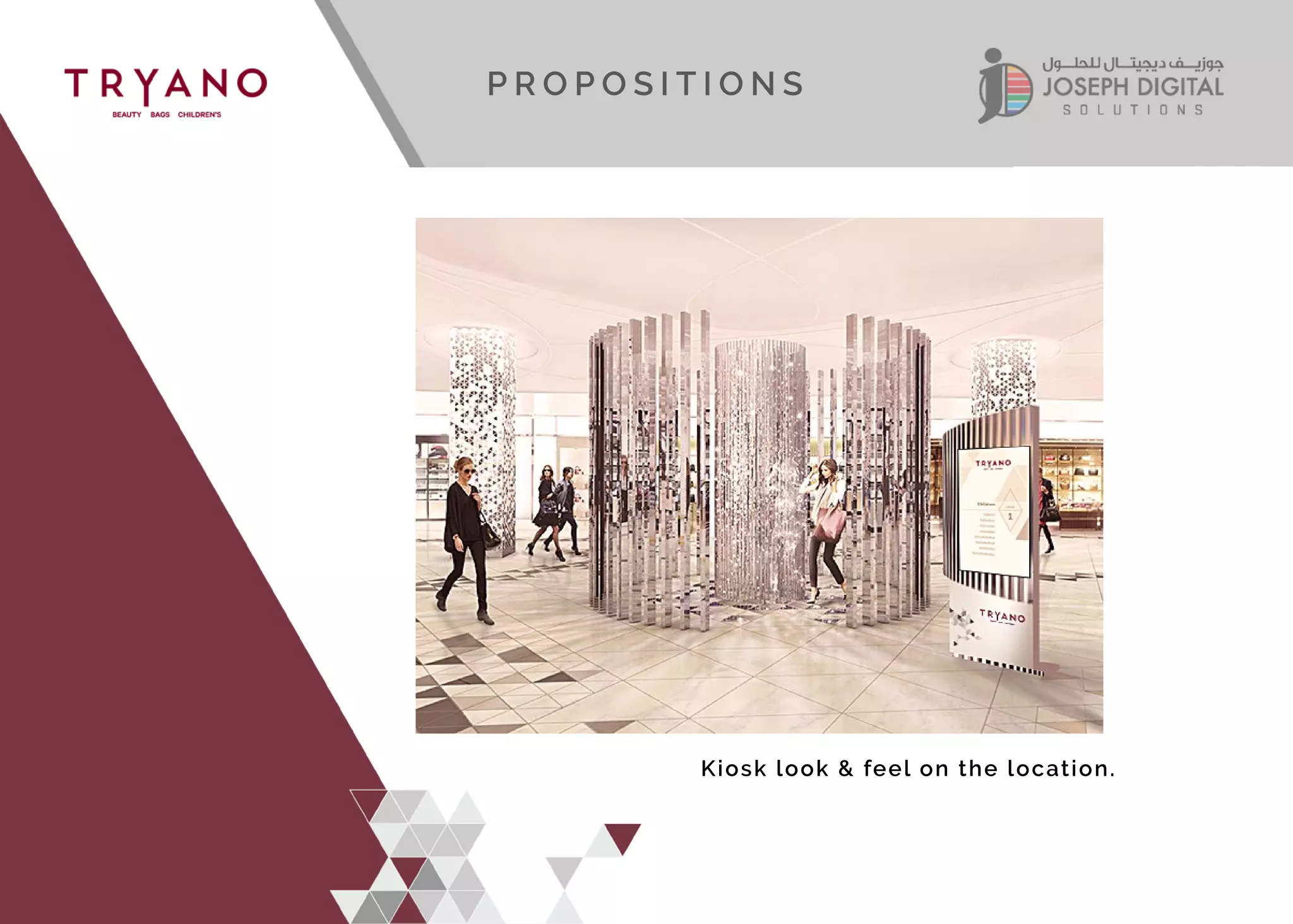 Tryano Mall Digital Signages presentation | PPT