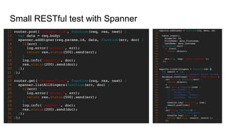 Try Cloud Spanner | PPT