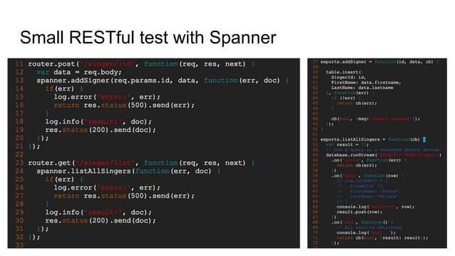 Try Cloud Spanner | PPT