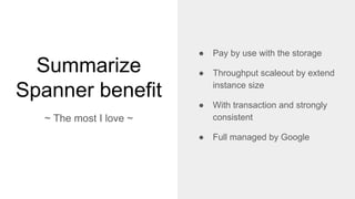 Try Cloud Spanner | PPT