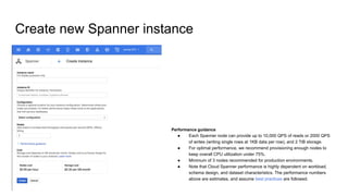 Try Cloud Spanner | PPT
