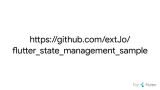 Try flutter - state management | PDF | Computing | Technology & Computing