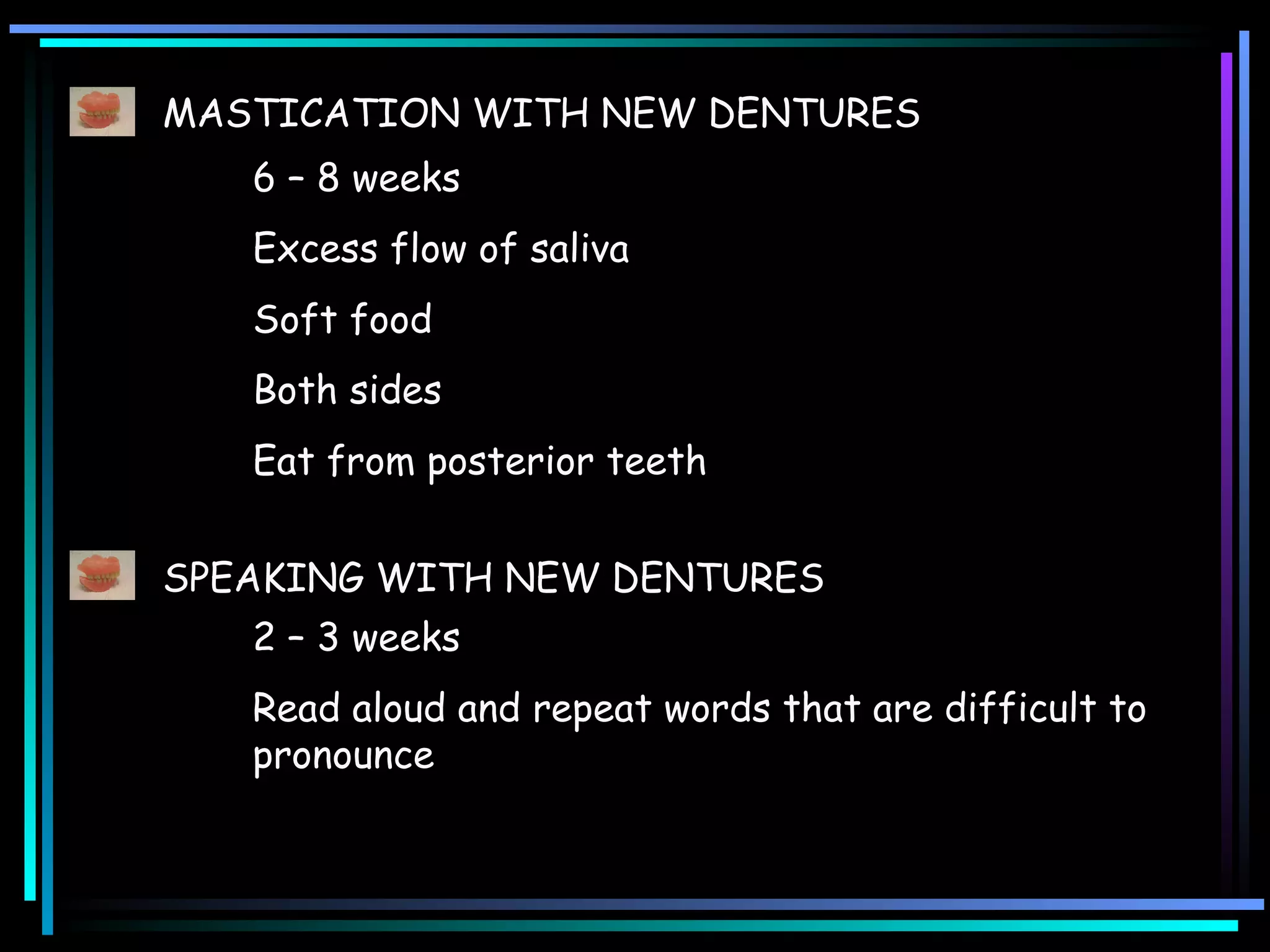 Try in appointment&post insertion instructions | PPT