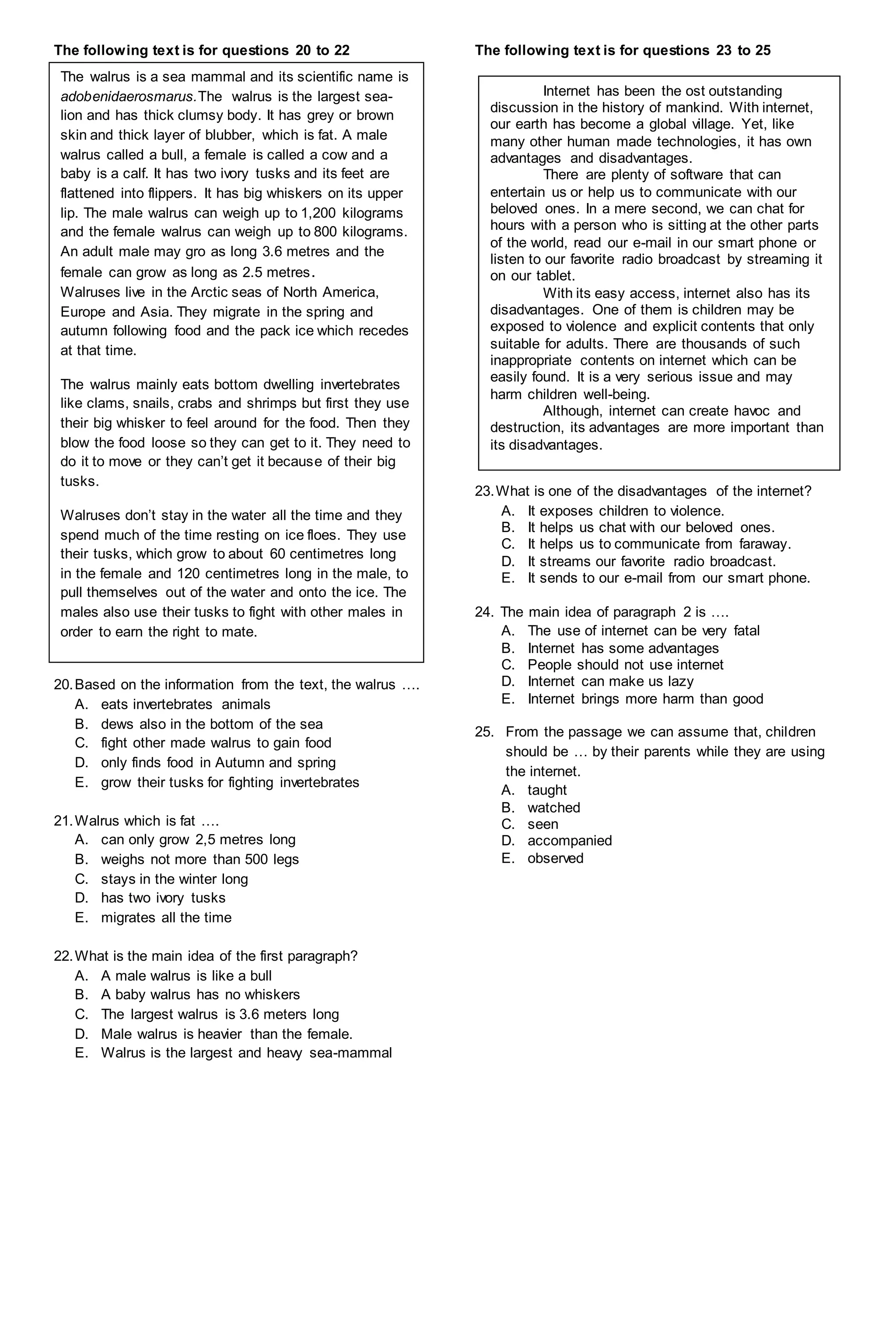 Try out 2 ukg big 2015 | DOCX