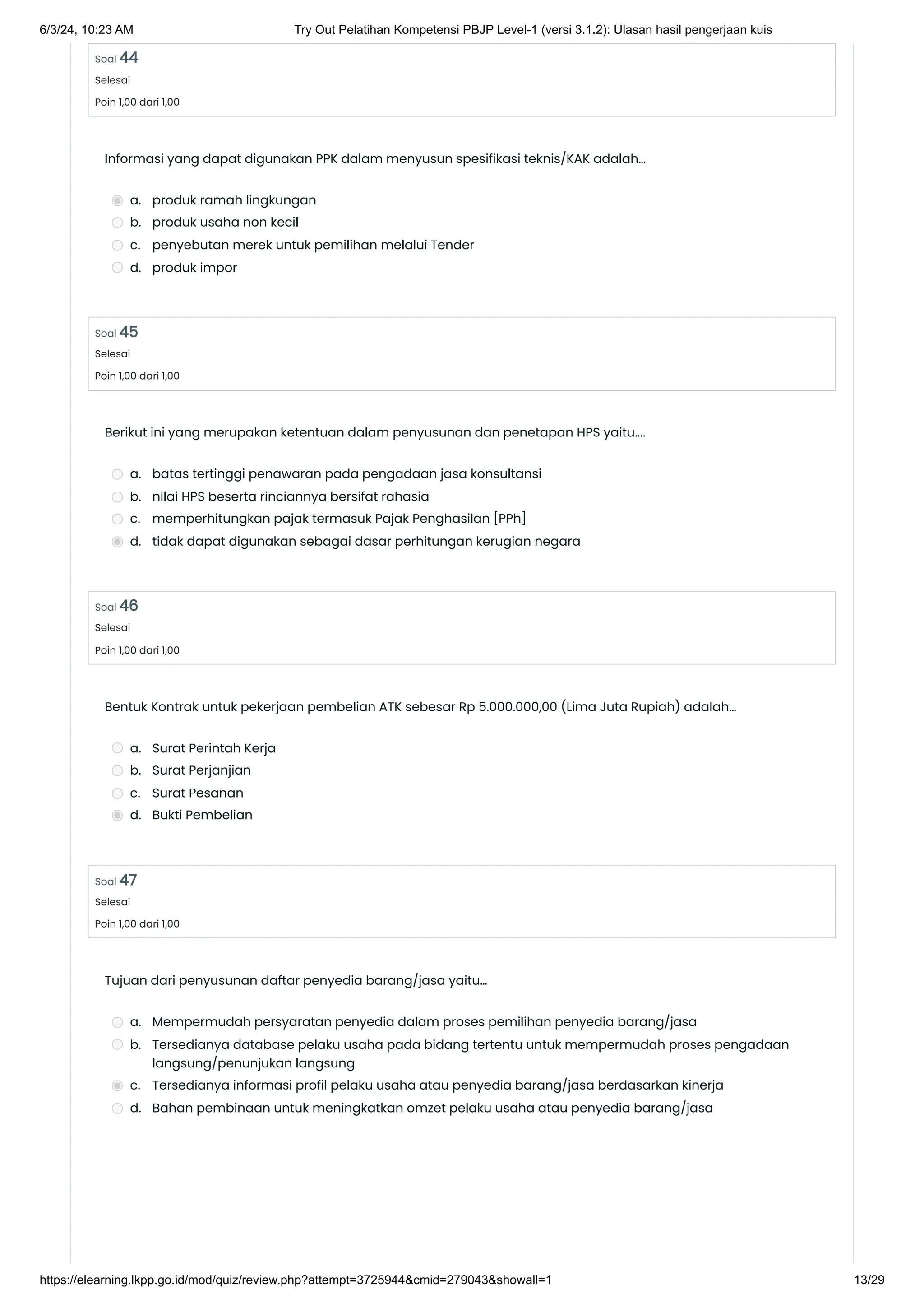 Try Out Pelatihan Kompetensi PBJP Level-1 92.pdf