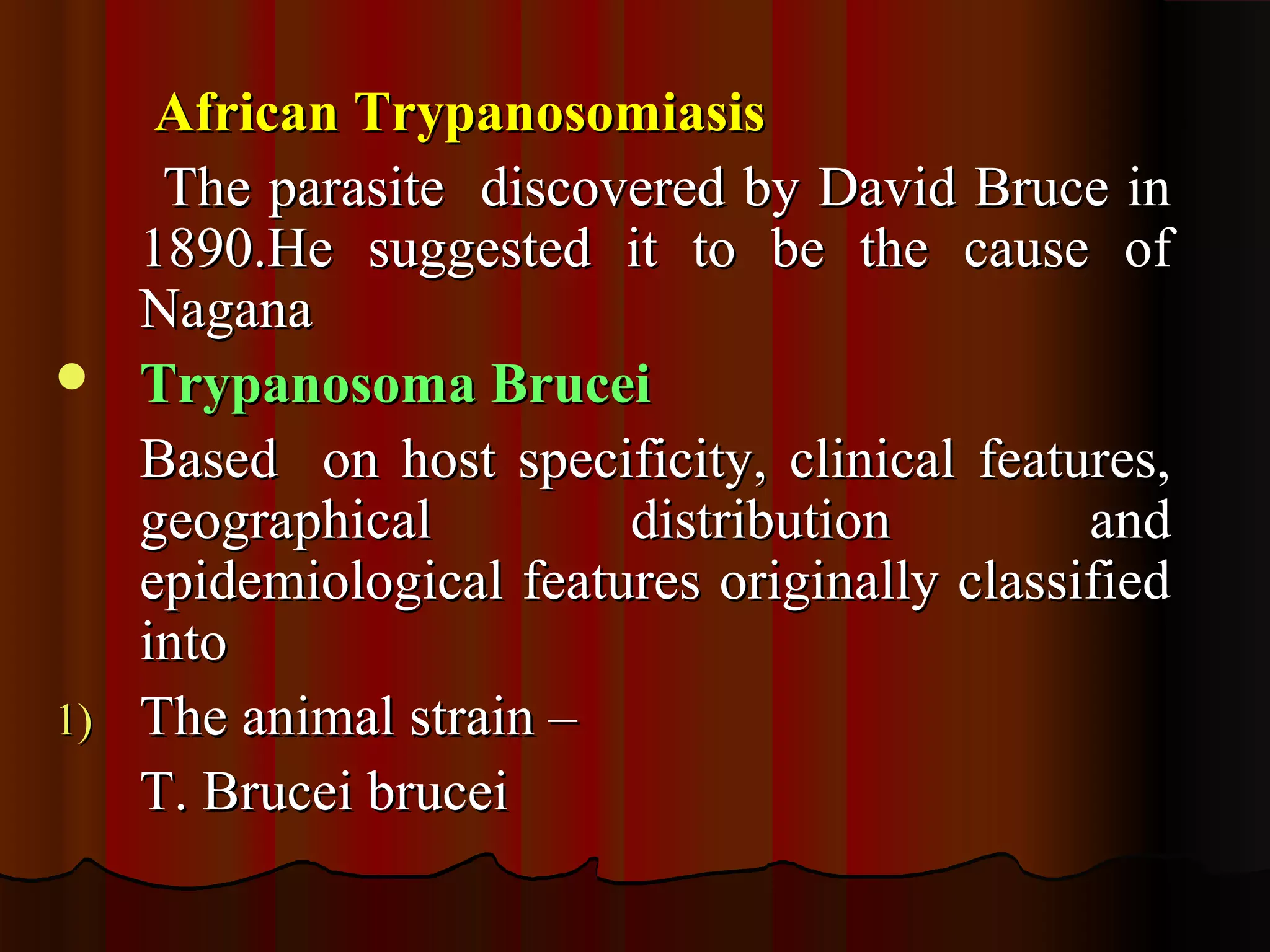 Trypanosoma | PPT