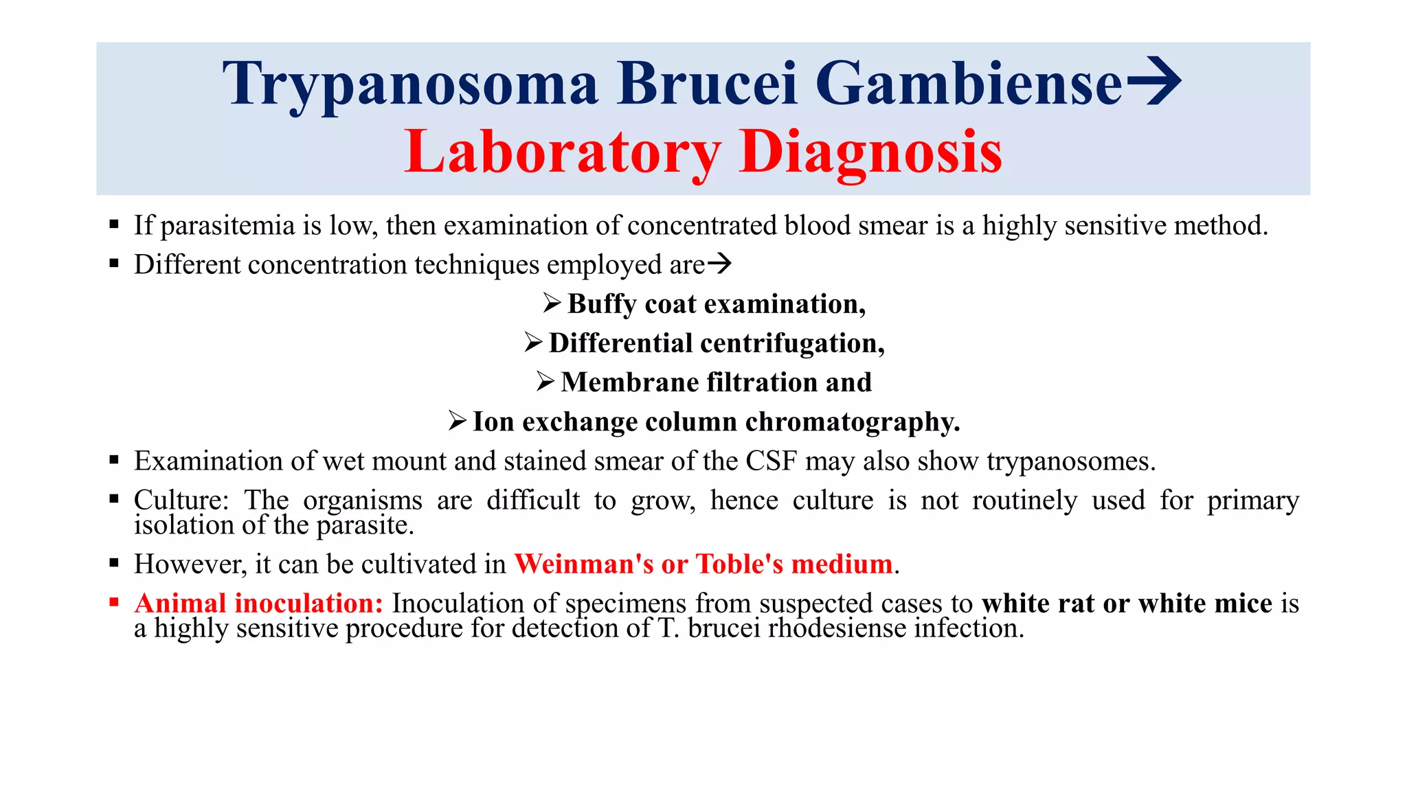 Trypanosoma | PPTX