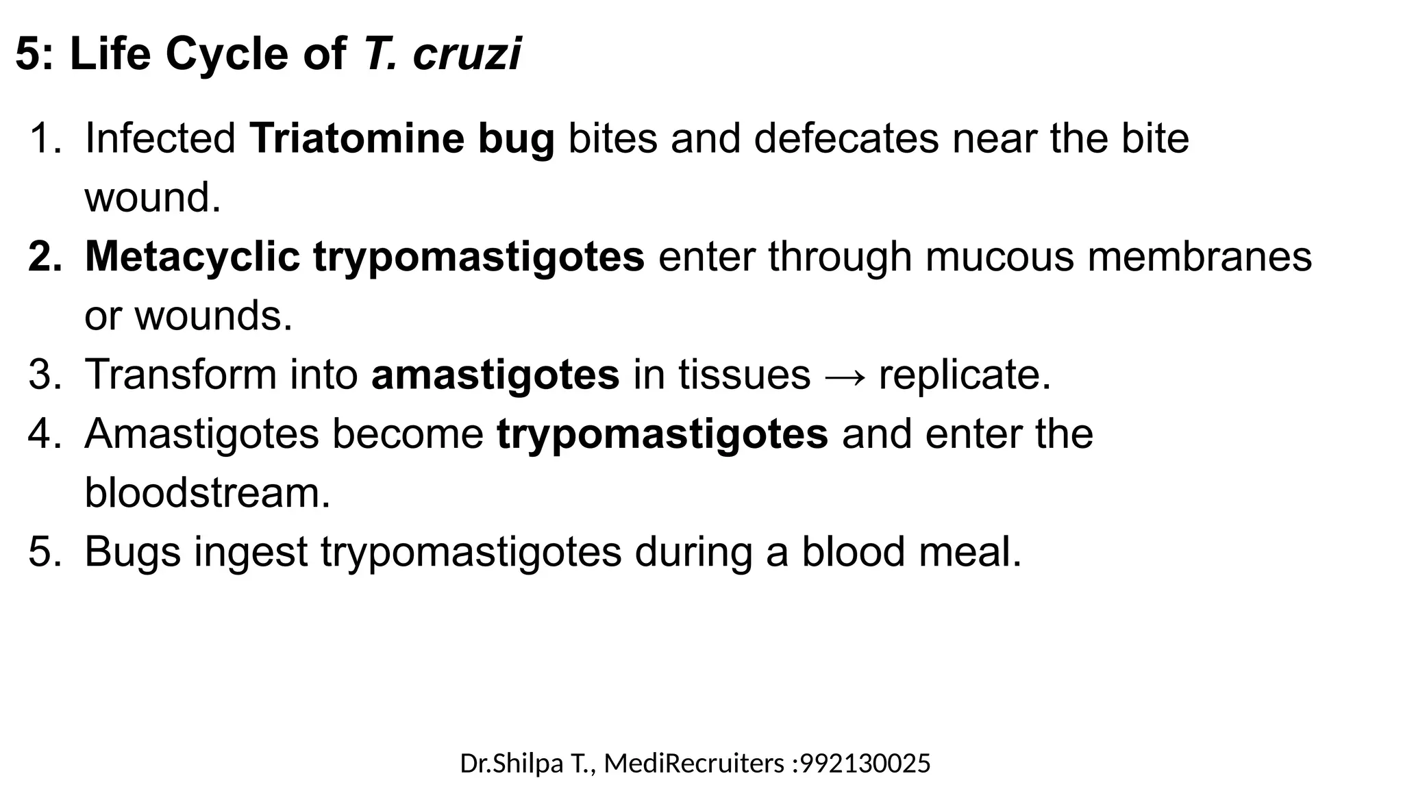 Trypanosoma cruzi & brucei - Comparative, quick & easy study.pptx