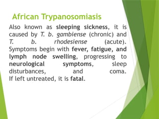 Trypanosomes and its related Presentation.pptx