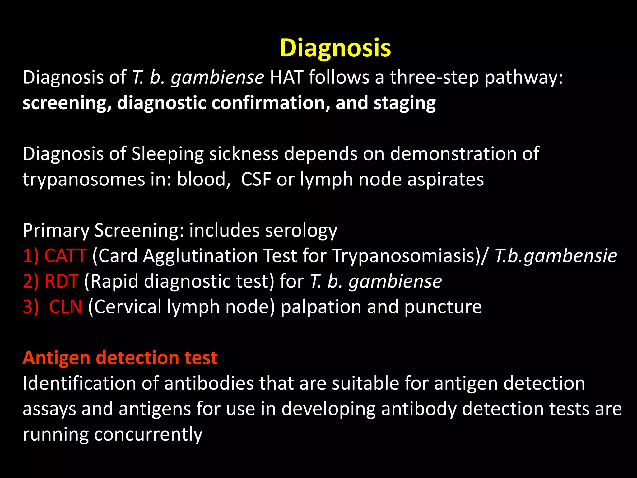 Trypanosomiasis | PDF