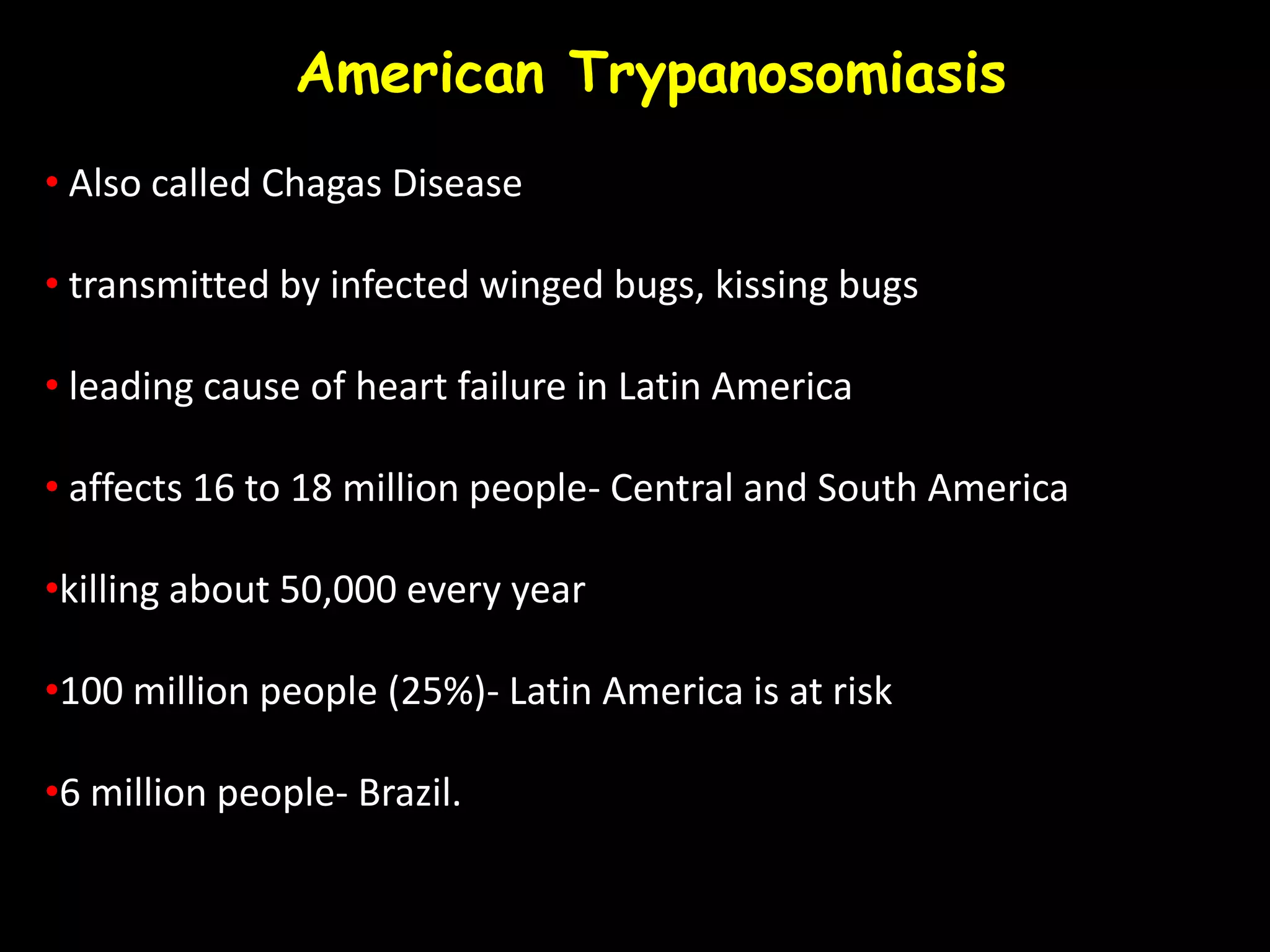 Trypanosomiasis | PDF
