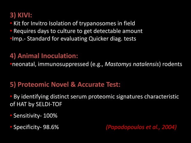Trypanosomiasis | PDF | Africa Travel | Travel Locations