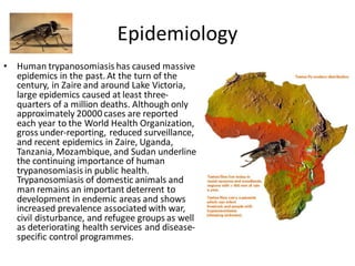 Trypanosomiasis, Sleeping sickness disease of Africa | PDF