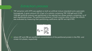 Trypsin including sources, extraction, purification and applications | PPTX