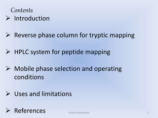 Tryptic mapping | PPT