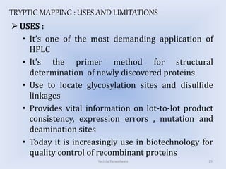 Tryptic mapping | PPT