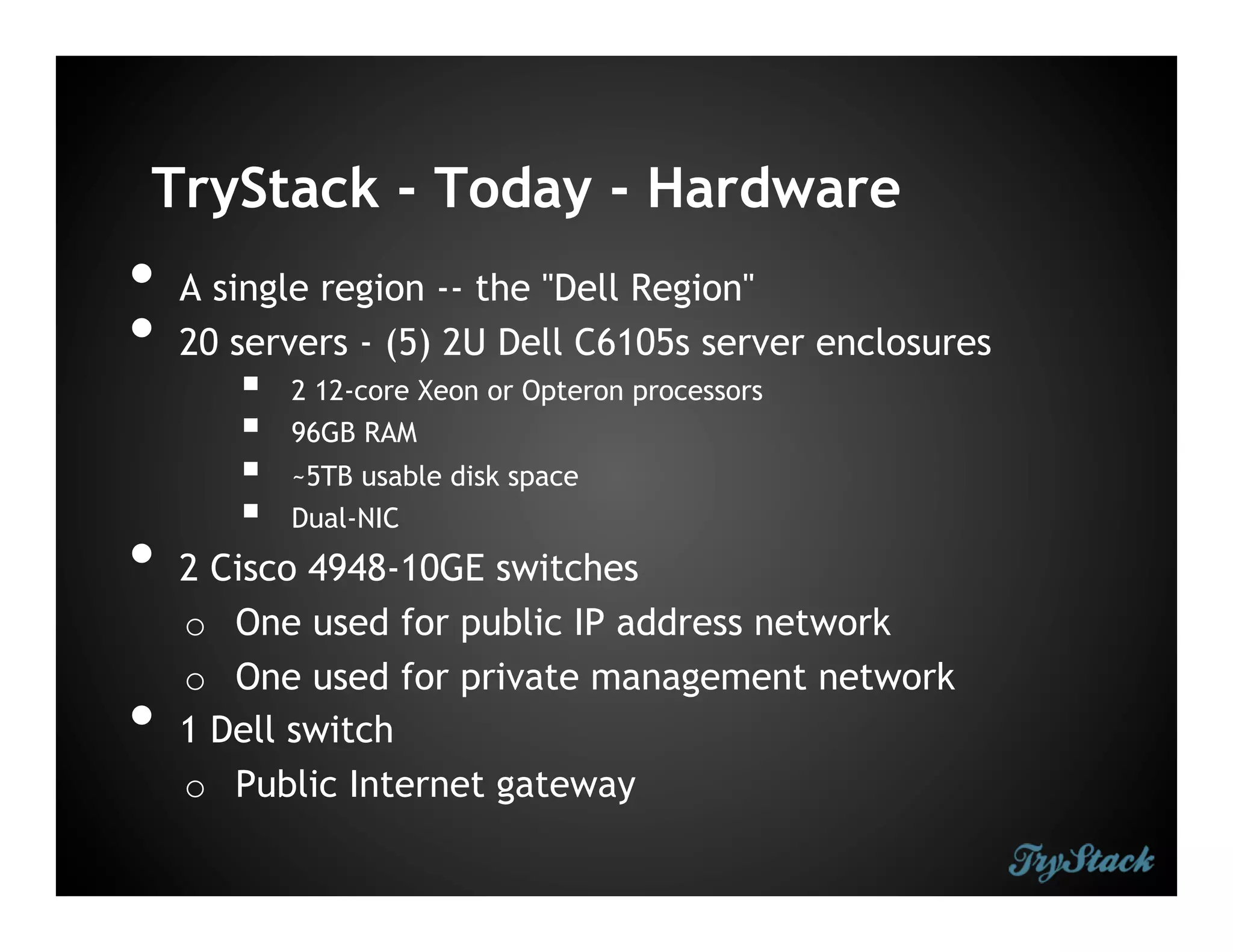 TryStack: A Sandbox for OpenStack Users and Admins | PDF