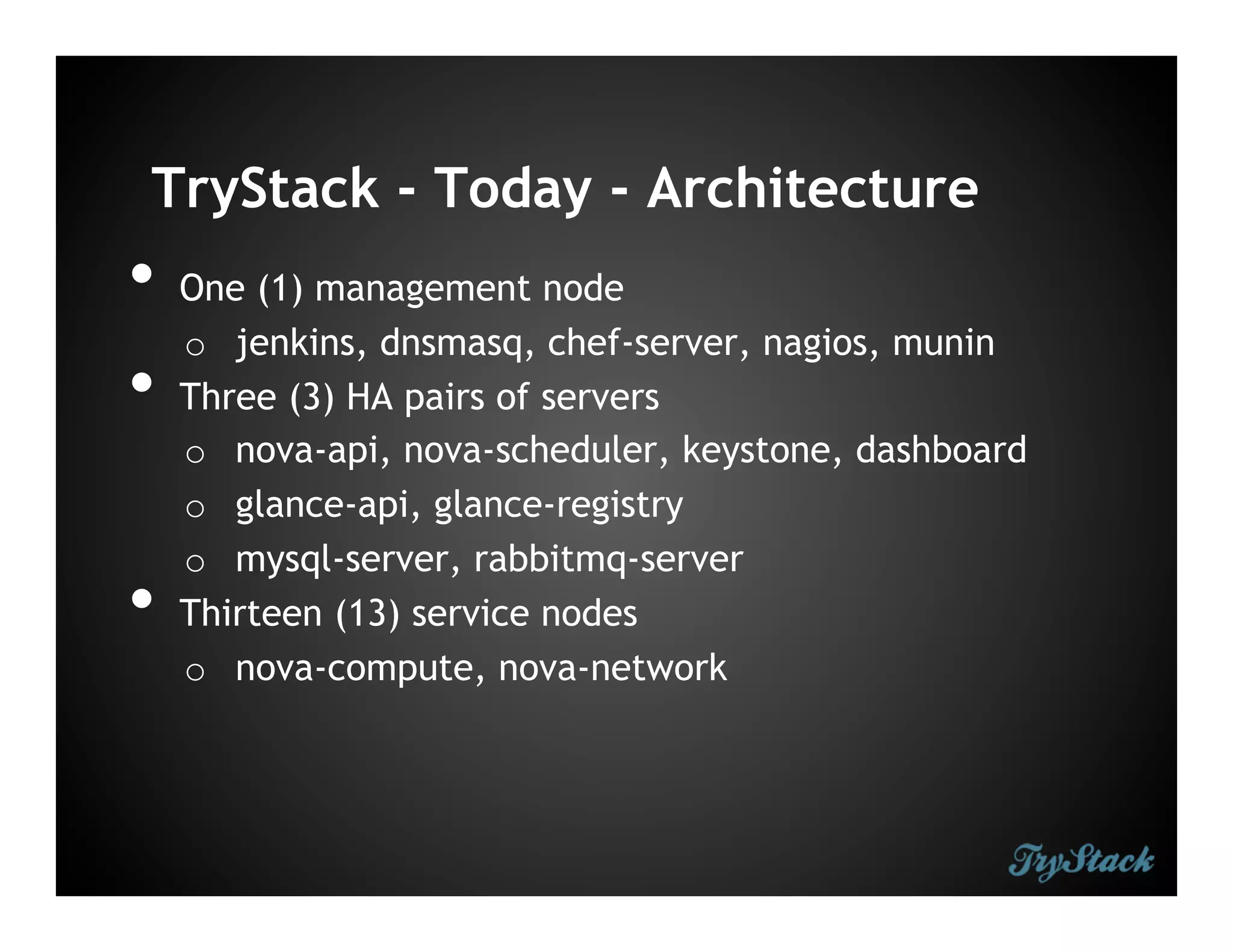 TryStack: A Sandbox for OpenStack Users and Admins | PDF