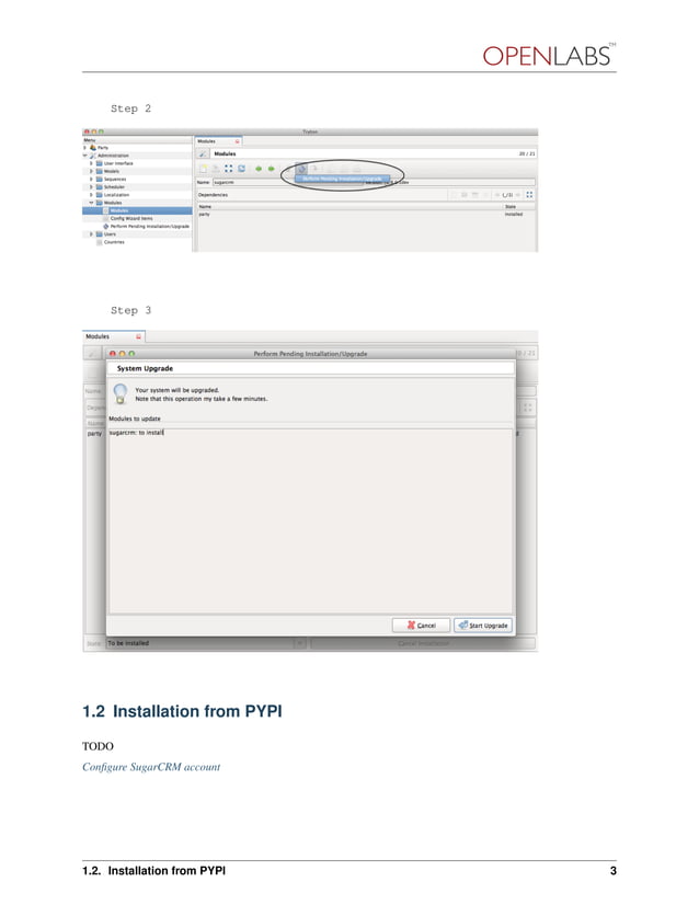 Trytond-SugarCRM integration | PDF