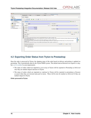 Tryton-Prestashop Integration | PDF