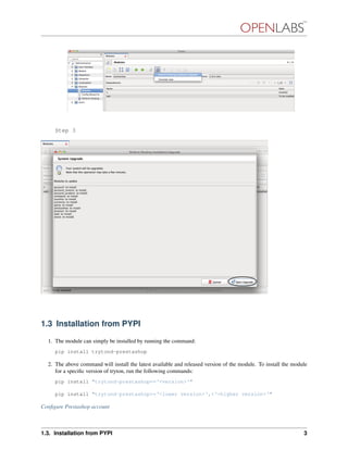 Tryton-Prestashop Integration | PDF