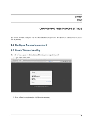 Tryton-Prestashop Integration | PDF