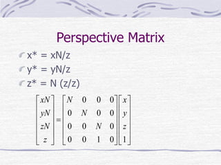 Trytten computergraphics(1) | PPT