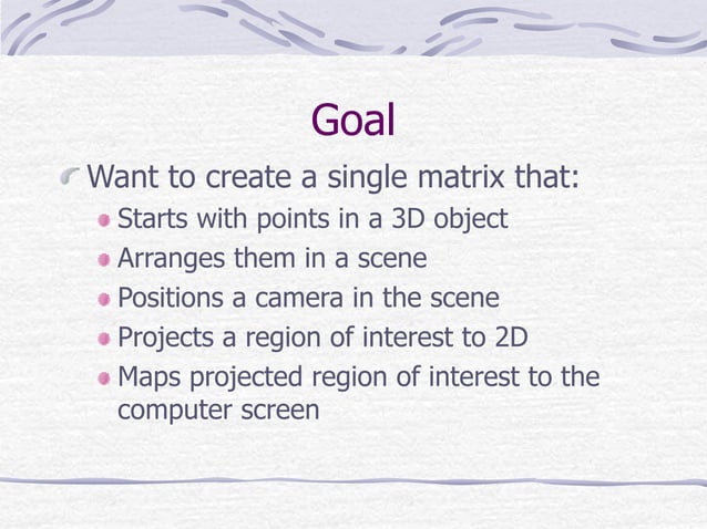 Trytten computergraphics(1) | PPT