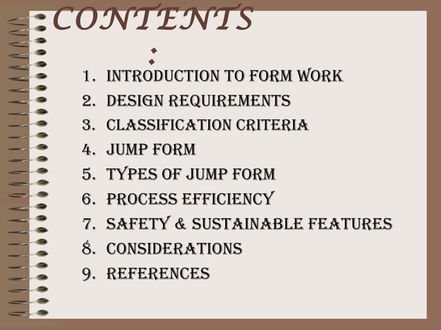 Jump Formwork | PPT | Civil Engineering Industry | Industries