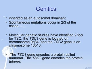 tuberus sclerosis | PPT