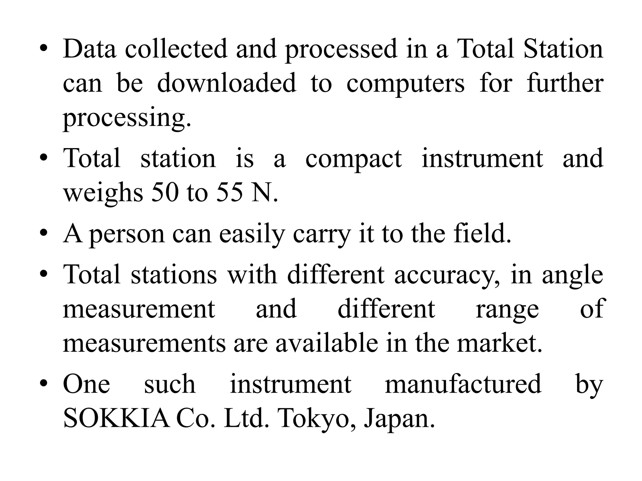 Total Station surveying | PPTX